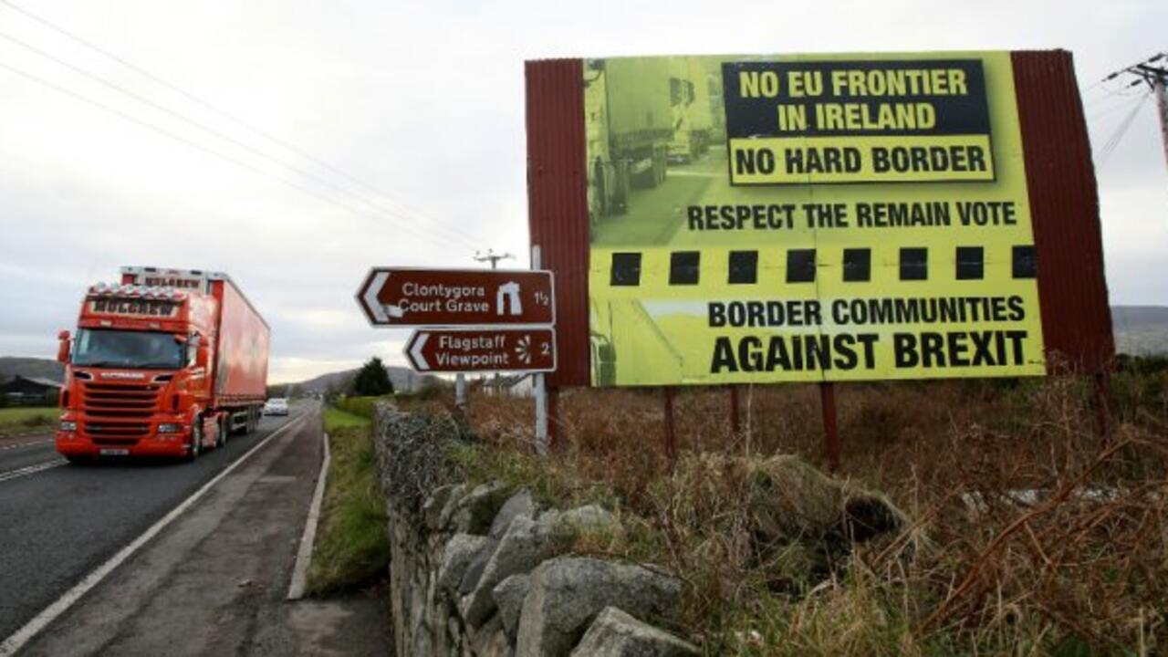 France wants Brexit Irish border dispute settled by June