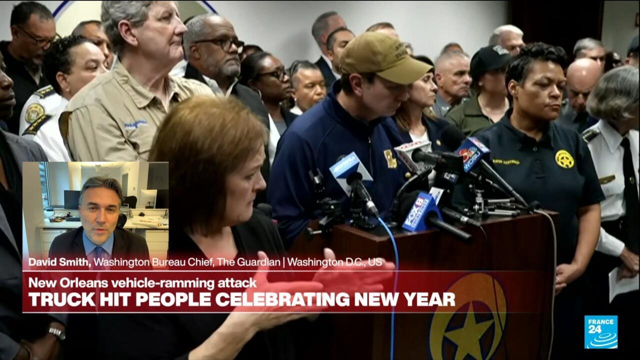 US authorities identify suspect in deadly New Orleans attack - France 24