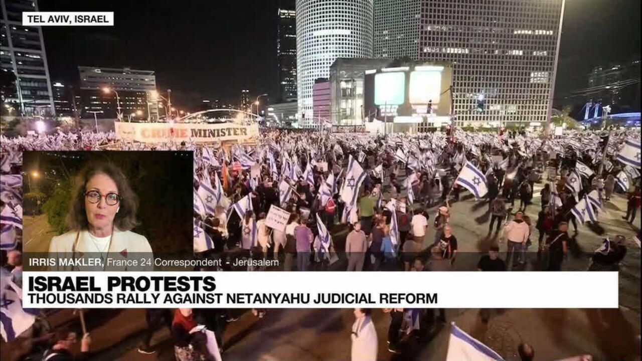 Tens of thousands of Israelis continue protests against judicial reform ...