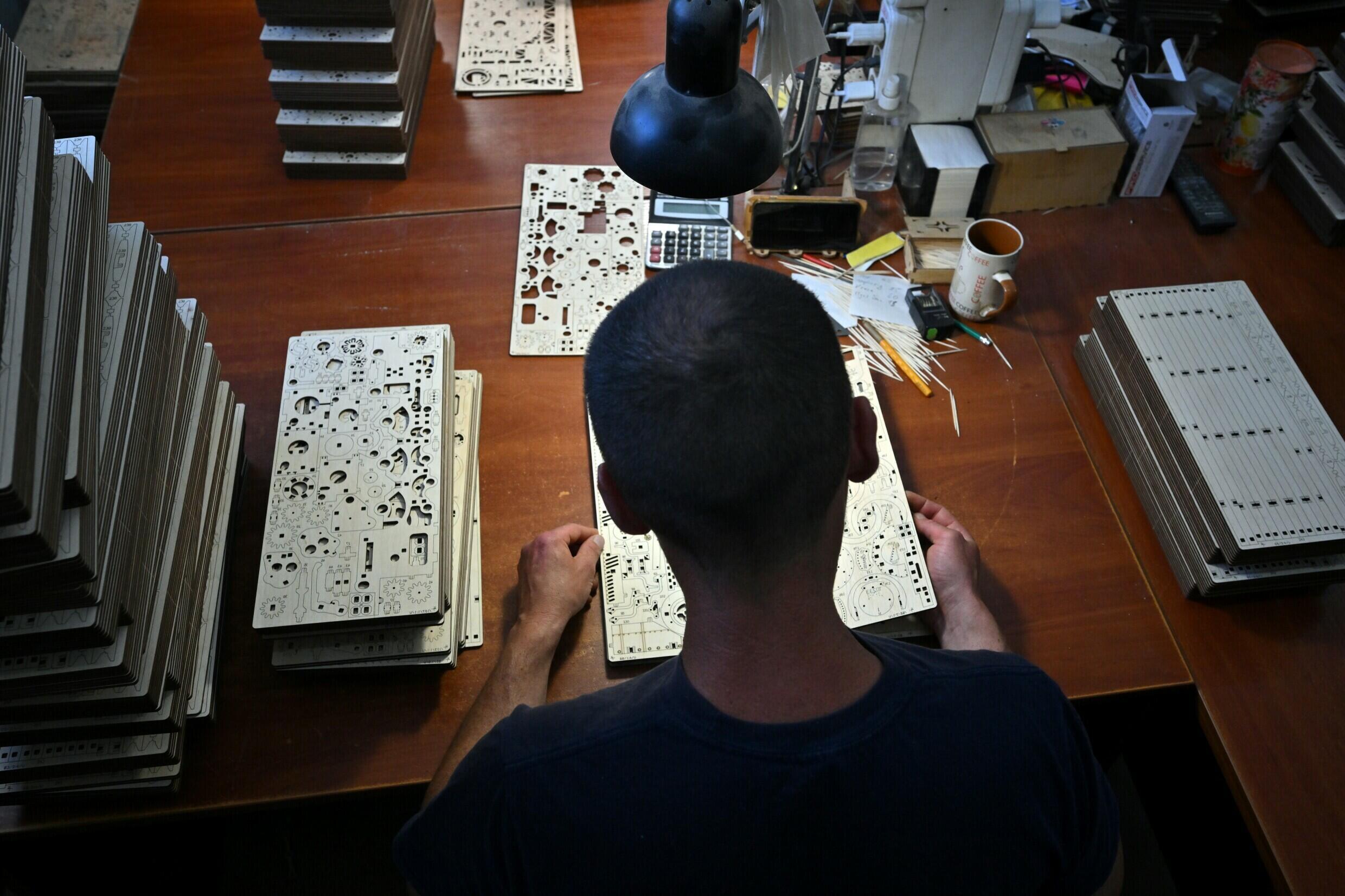 Hit by war, Ukraine toy maker back in business