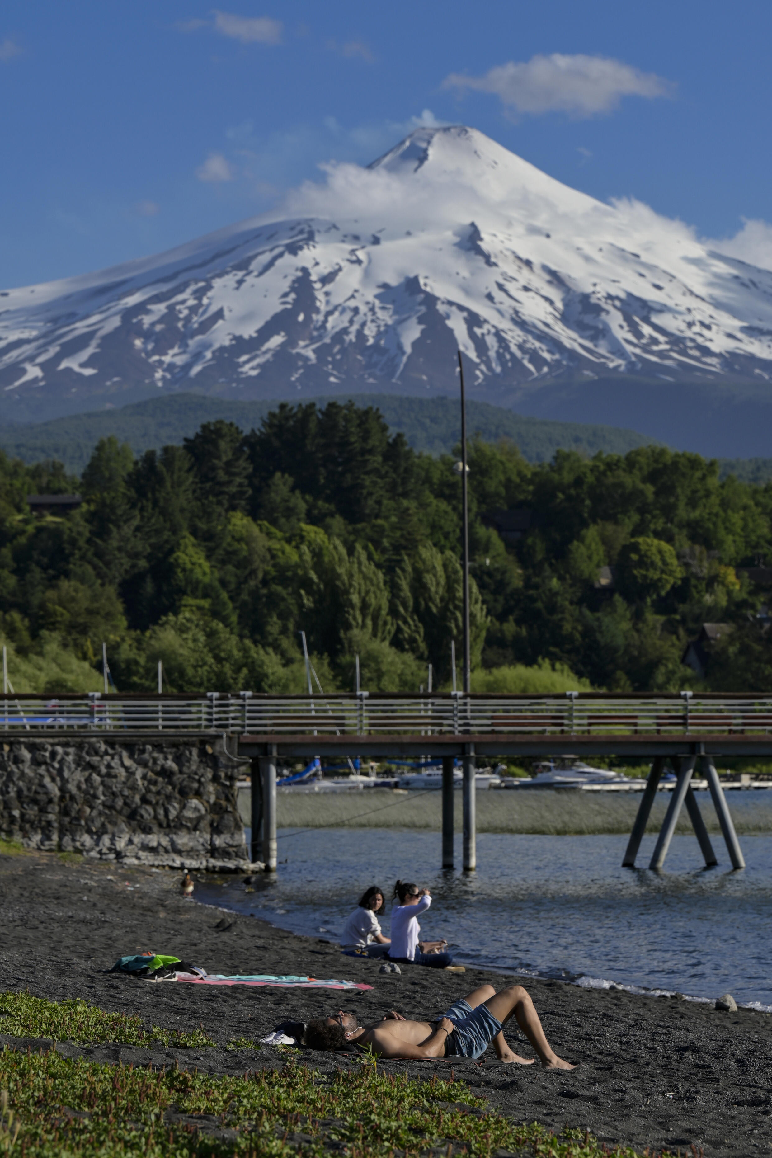 Chile on alert as active volcano rumbles, spits fire