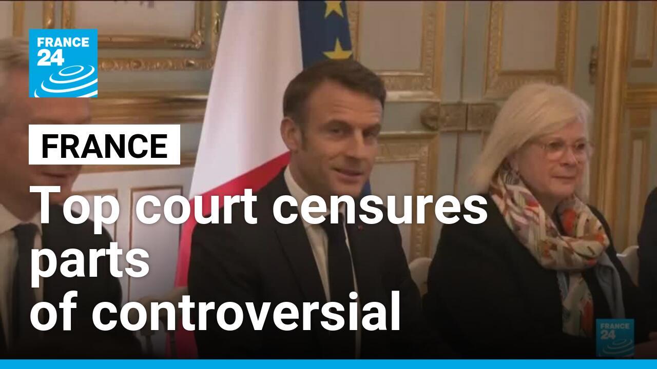 French top court censures parts of controversial immigration law ...