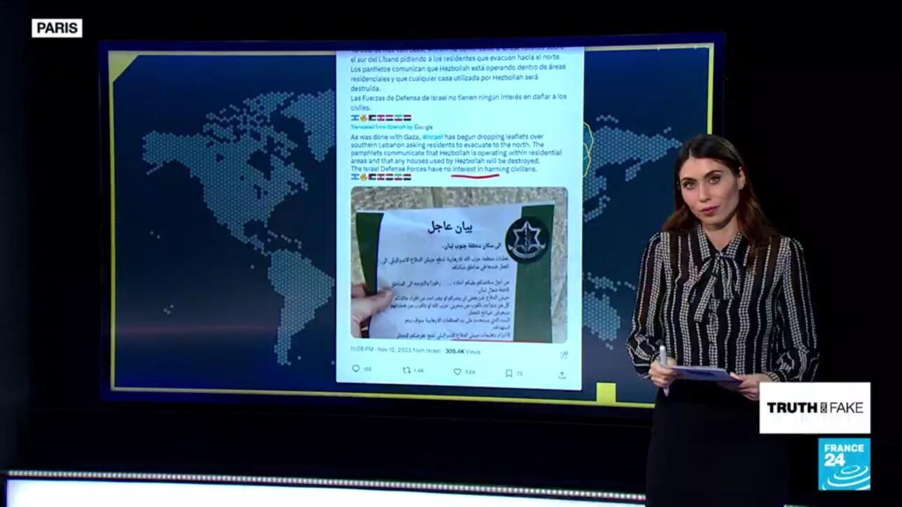 IDF leaflets warning Lebanese residents to evacuate before attack are ...