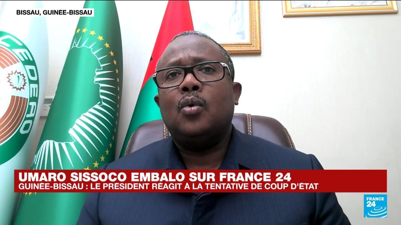 Exclusif : le président de Guinée-Bissau Umaro Sissoco Embalo réagit à ...