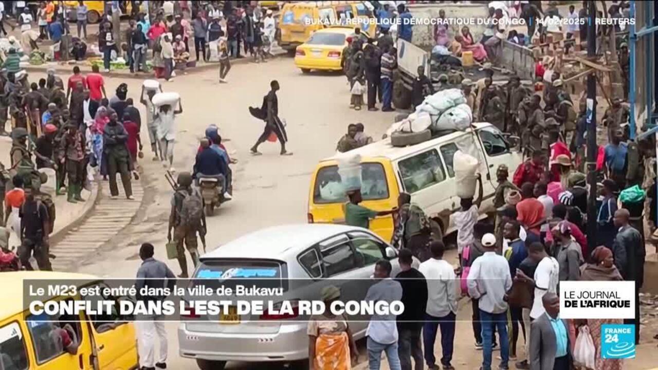 Conflit dans l'est de la RD Congo : le M23 est entré dans la ville de Bukavu - Journal de l'Afrique