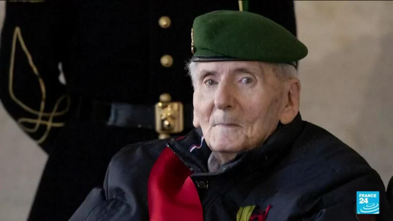 France pays tribute to World War II Resistance hero Hubert Germain ...