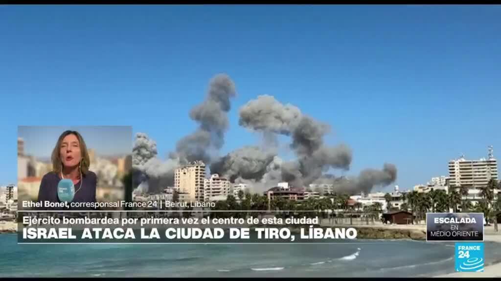 Informe desde Beirut: Israel bombardea Tiro, ciudad libanesa Patrimonio ...