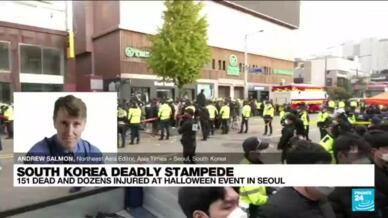 South Korea in national mourning after at least 153 die in Halloween ...