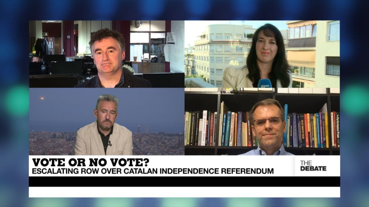 Vote or no vote? Escalating row over Catalan independence - The Debate