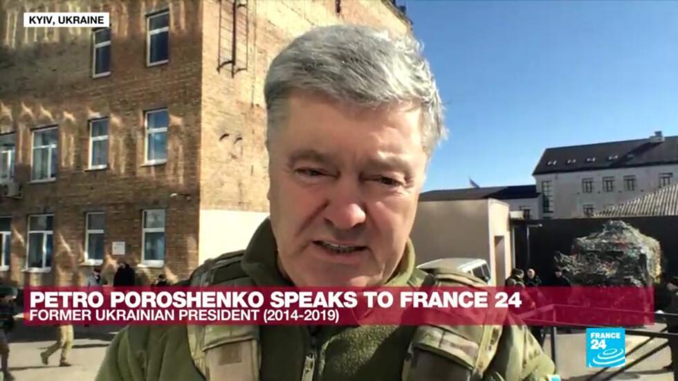 'Putin is weak when we are together,' says ex-Ukrainian president ...