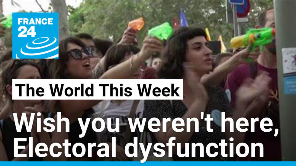 Wish you weren't here, Electoral dysfunction, Water gun protests, Who's ...