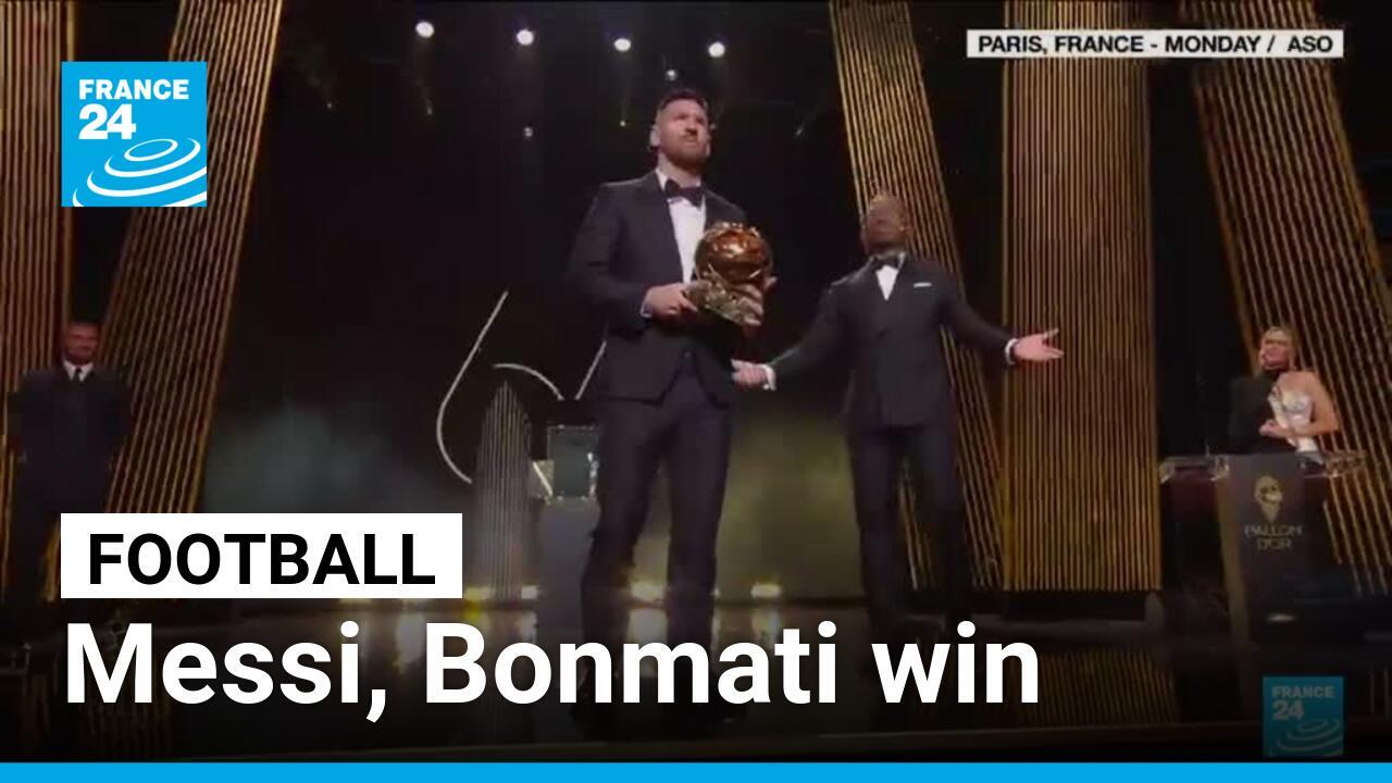 Messi wins eighth Ballon d'Or as Bonmati claims women's award - France 24