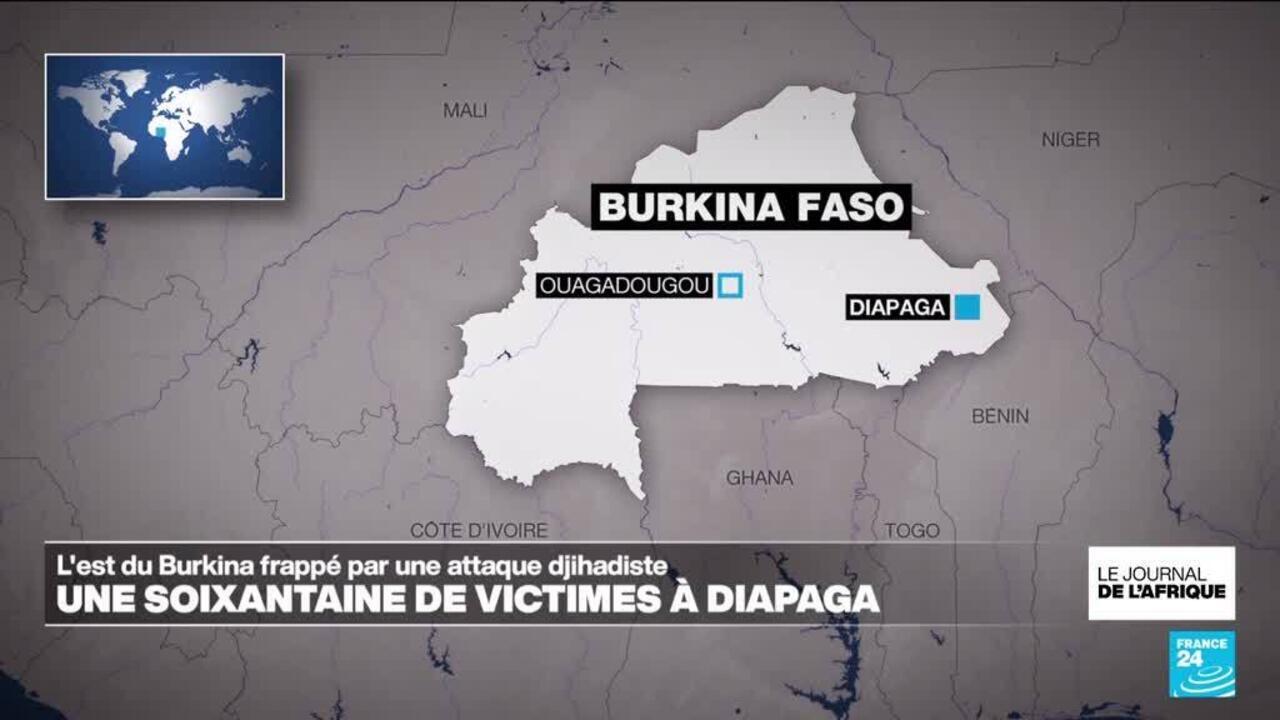 Le Burkina Faso frappé par une attaque djihadiste à Diapaga dans l'est ...