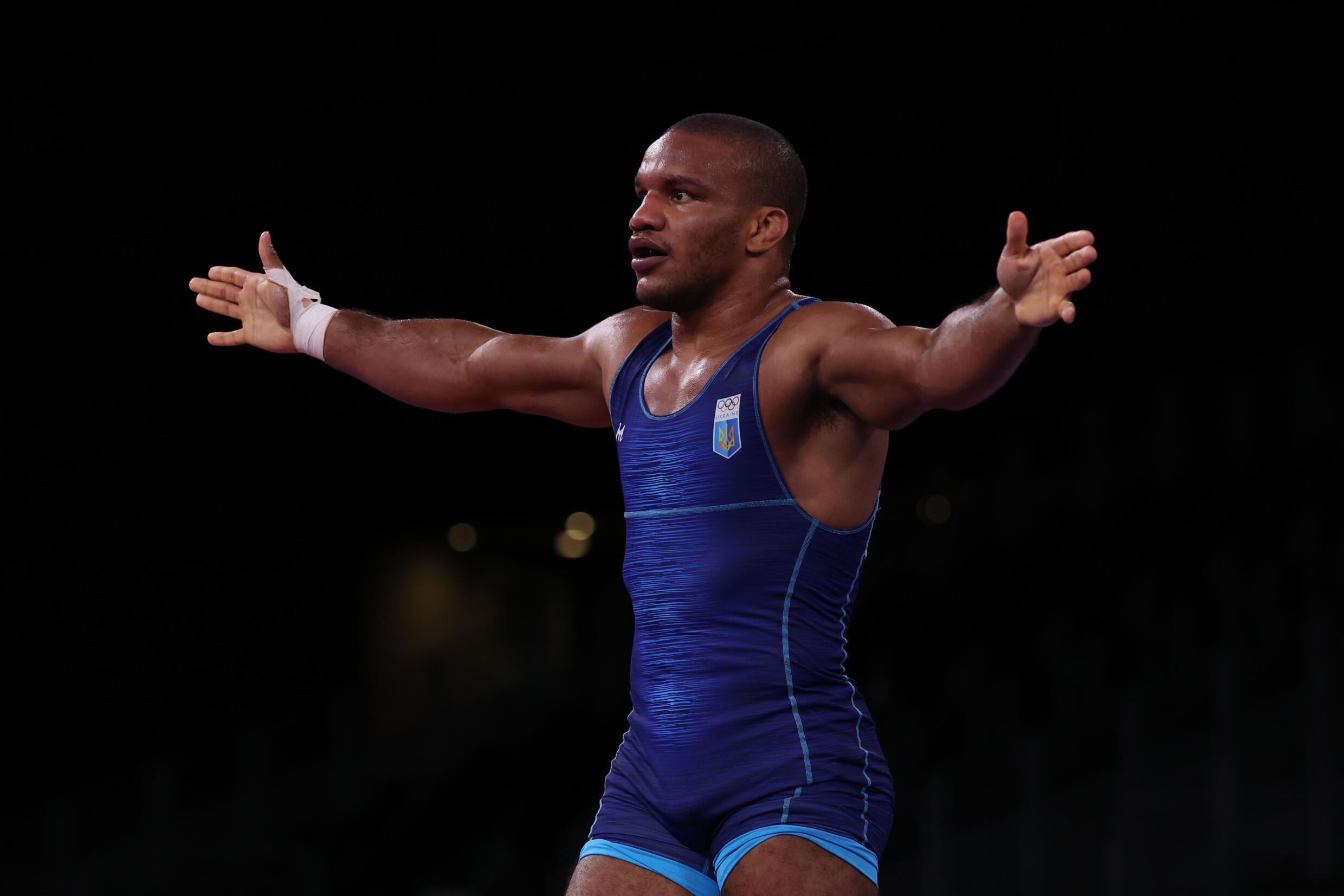 Ukraine's Olympic hero Beleniuk hopes for Russia-free Games