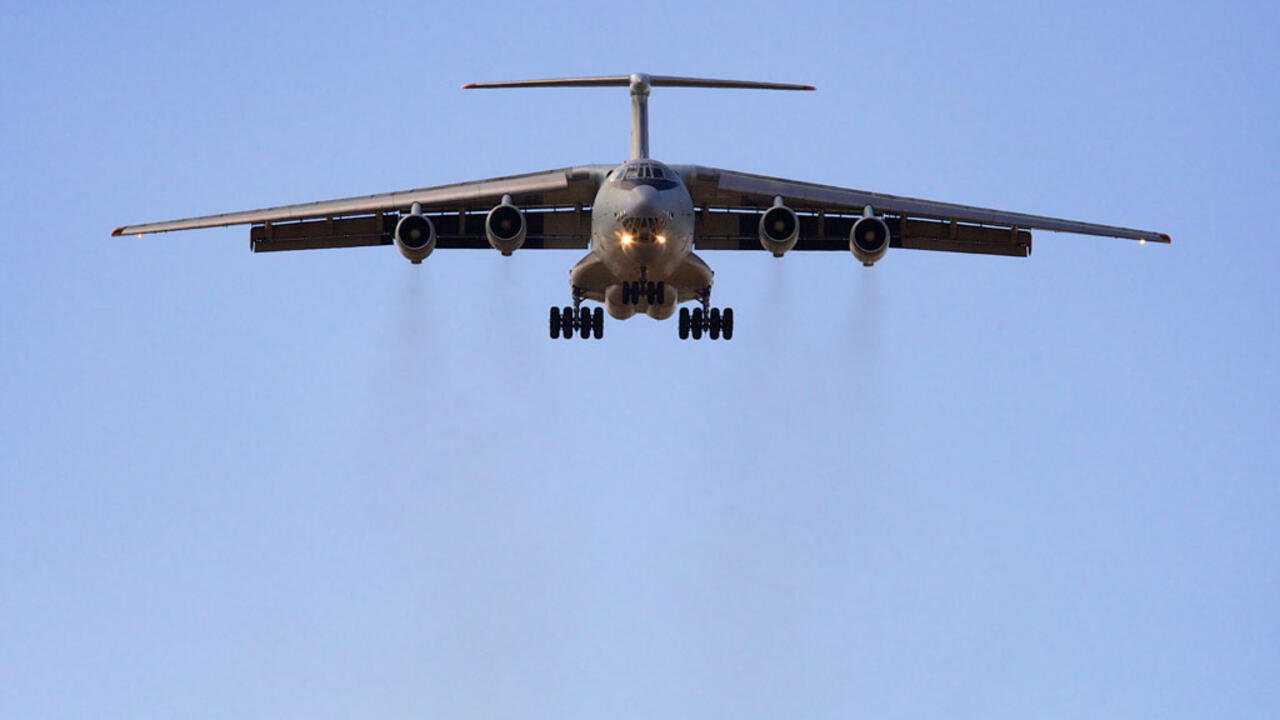 Ukrainian military plane shot down