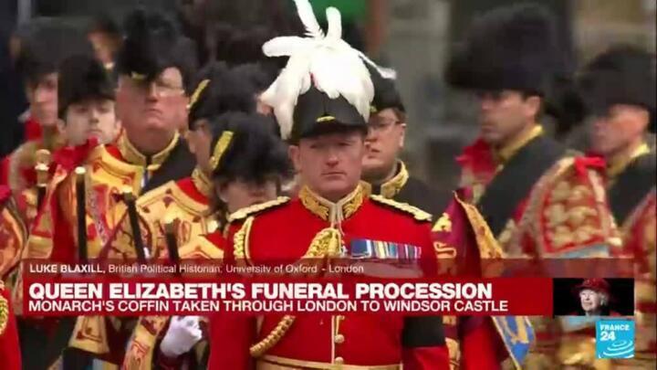 'Historical moment': Britain and world say final goodbye to Queen Elizabeth II - France 24