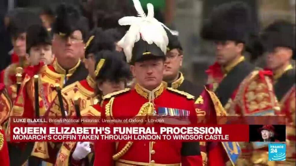 'Historical moment': Britain and world say final goodbye to Queen Elizabeth II - France 24