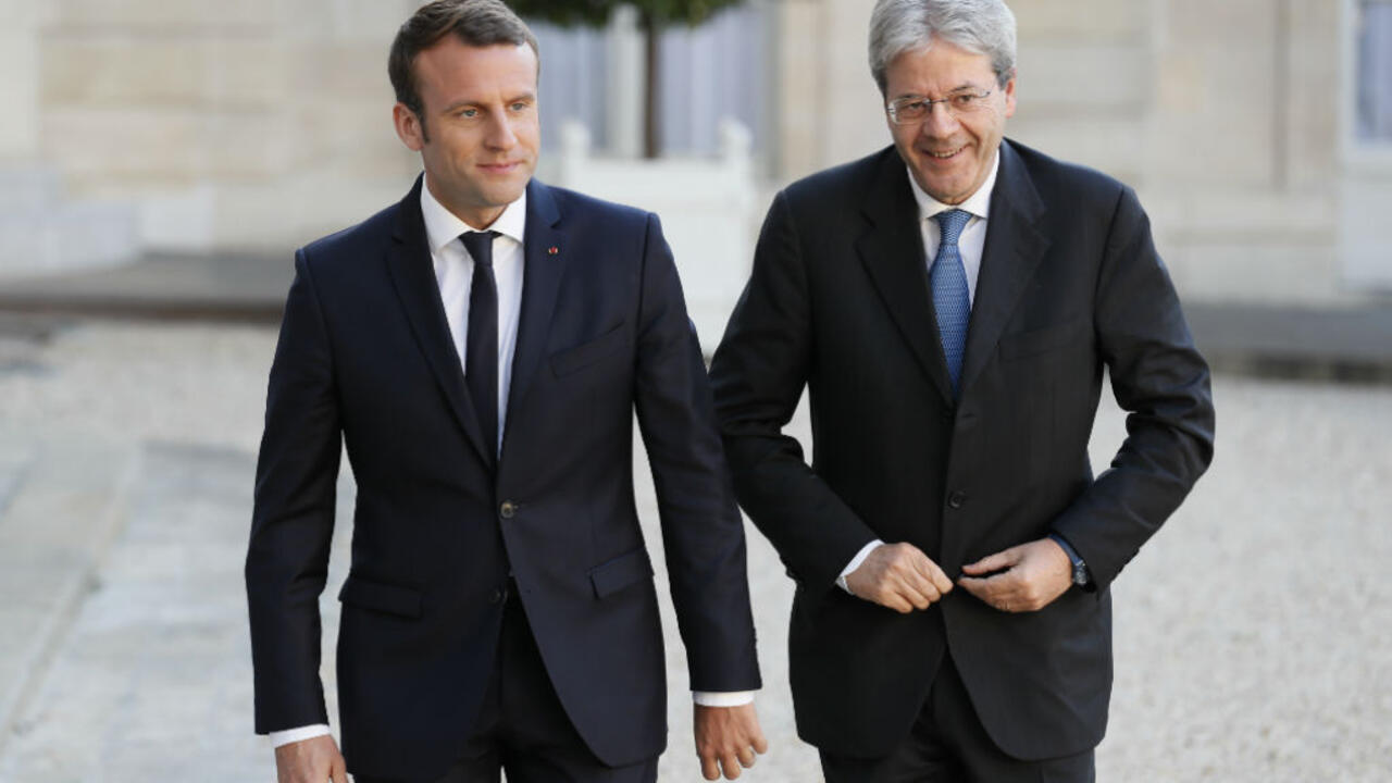 Macron, Italy's PM call for greater EU cooperation at talks in Paris