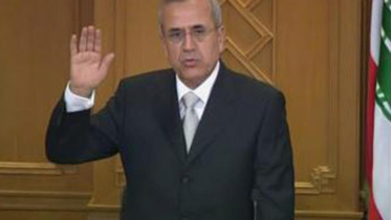 Sleiman elected Lebanon’s new president