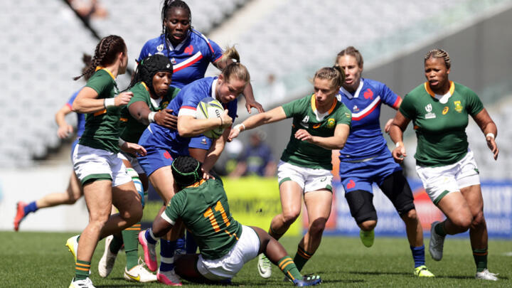 Women’s rugby: France defeat South Africa in World Cup opening match