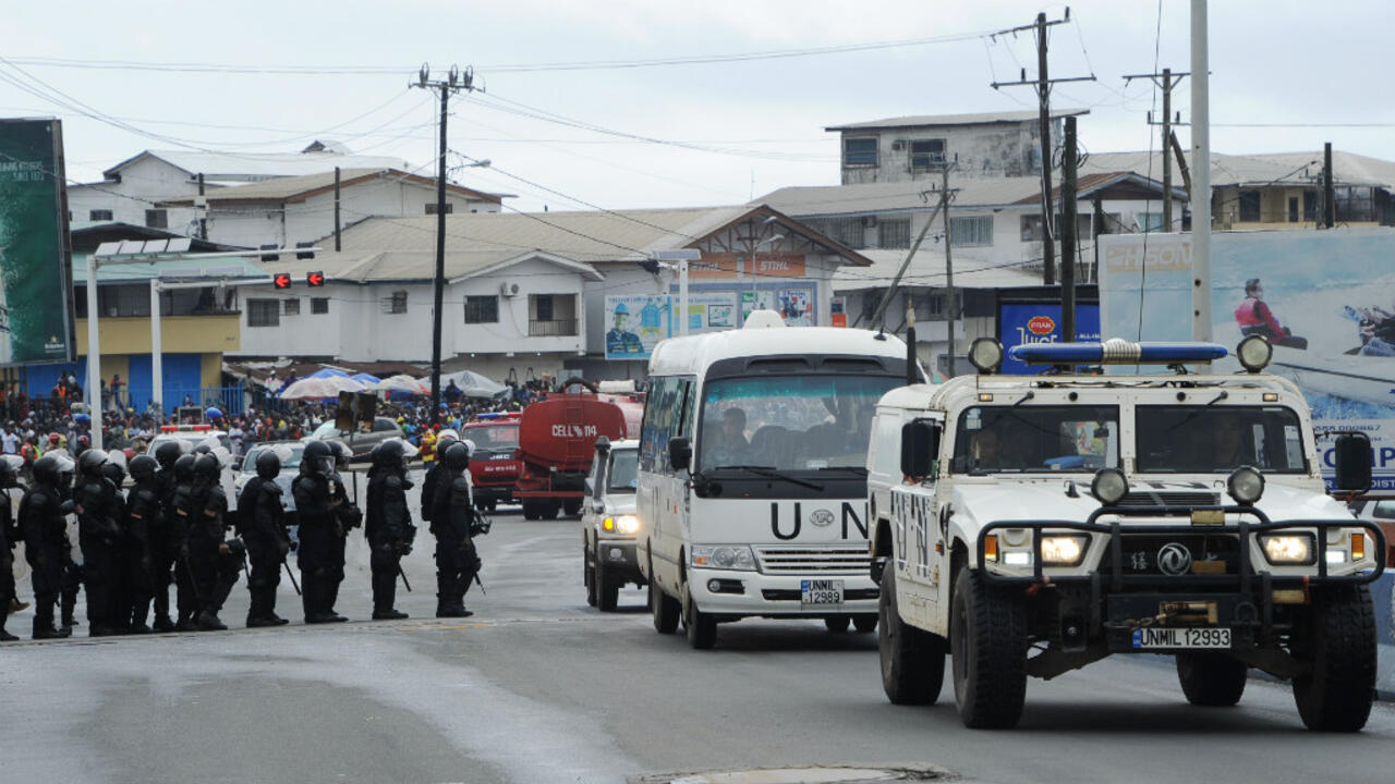 Pride and apprehension as UN hands over Liberia security - France 24