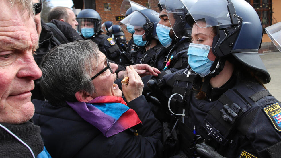Anti-lockdown protests erupt across Europe as tempers fray over ...