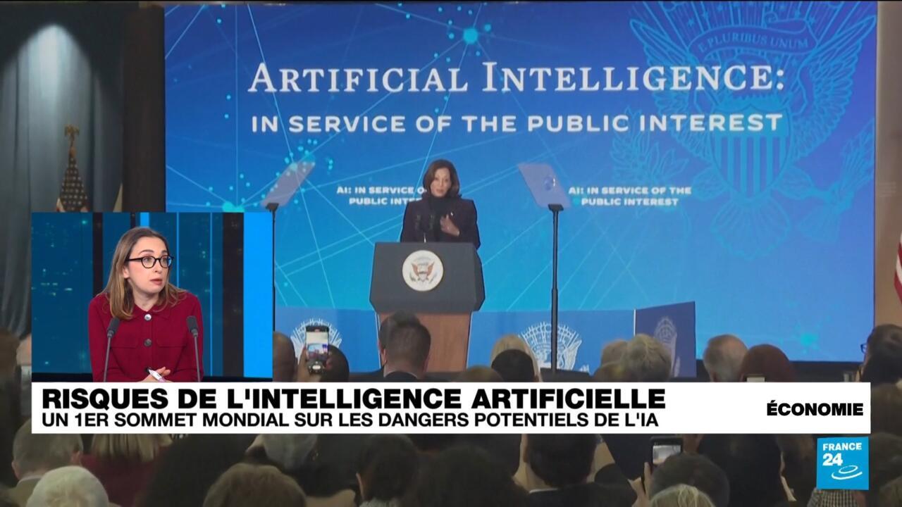 Intelligence artificielle : une première déclaration mondiale sur les risques de l'IA - Info éco