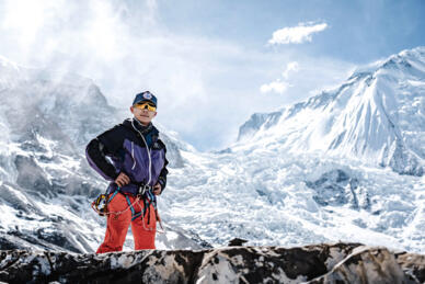 Nepali teenager hailed as hero after climbing world's 8,000m peaks