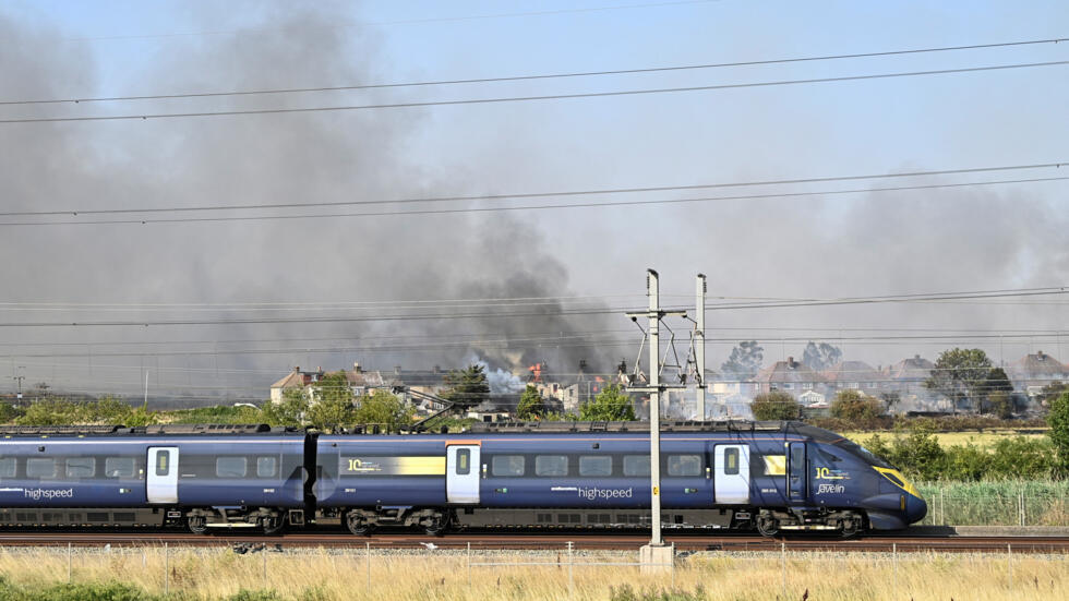 London declares ‘major incident’ as fires surge during record heatwave