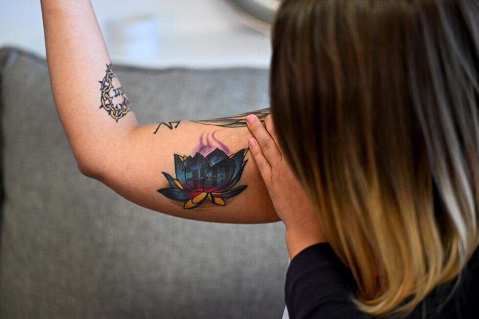 Tattoos cover up painful pasts for US sex-trafficking victims