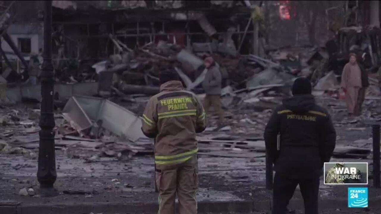 Russian ballistic missile attack on Kyiv kills one, injures three ...