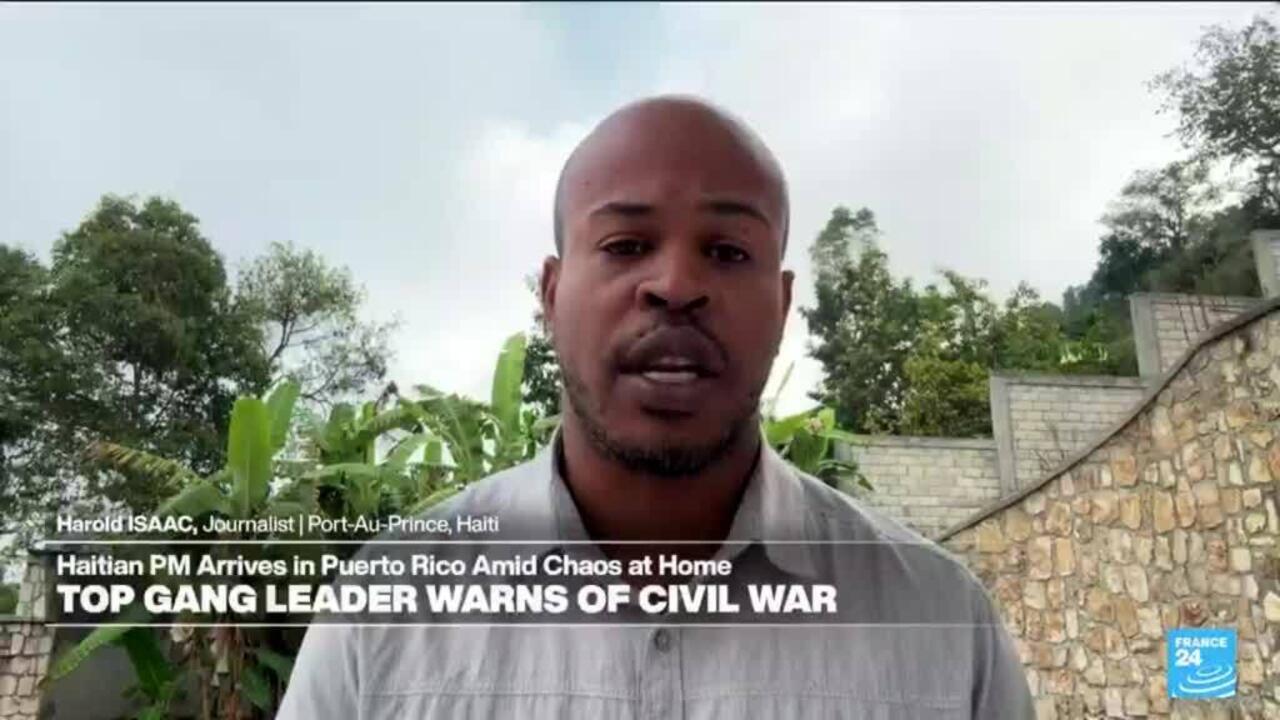 Haitian PM arrives in Puerto Rico after long absence as gang conflict ...