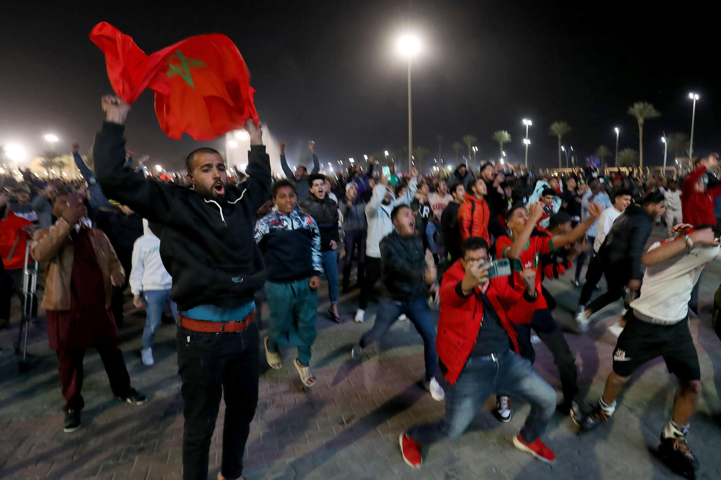 Arab rivalries set aside for Morocco's World Cup run