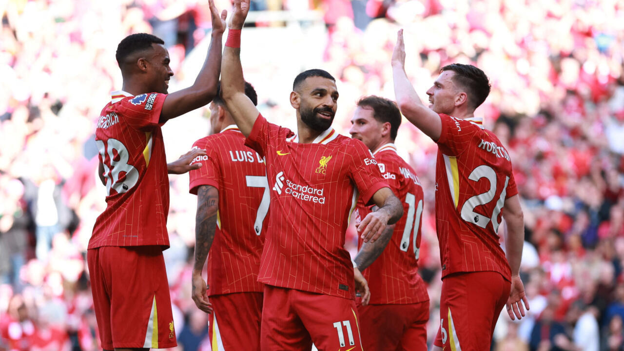 🔴 Liverpool crowned Premier League champions after victory against ...