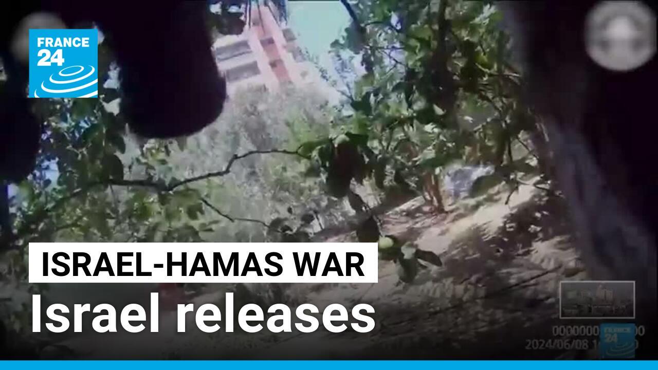 Israel releases video of hostage rescue operation in Gaza - France 24
