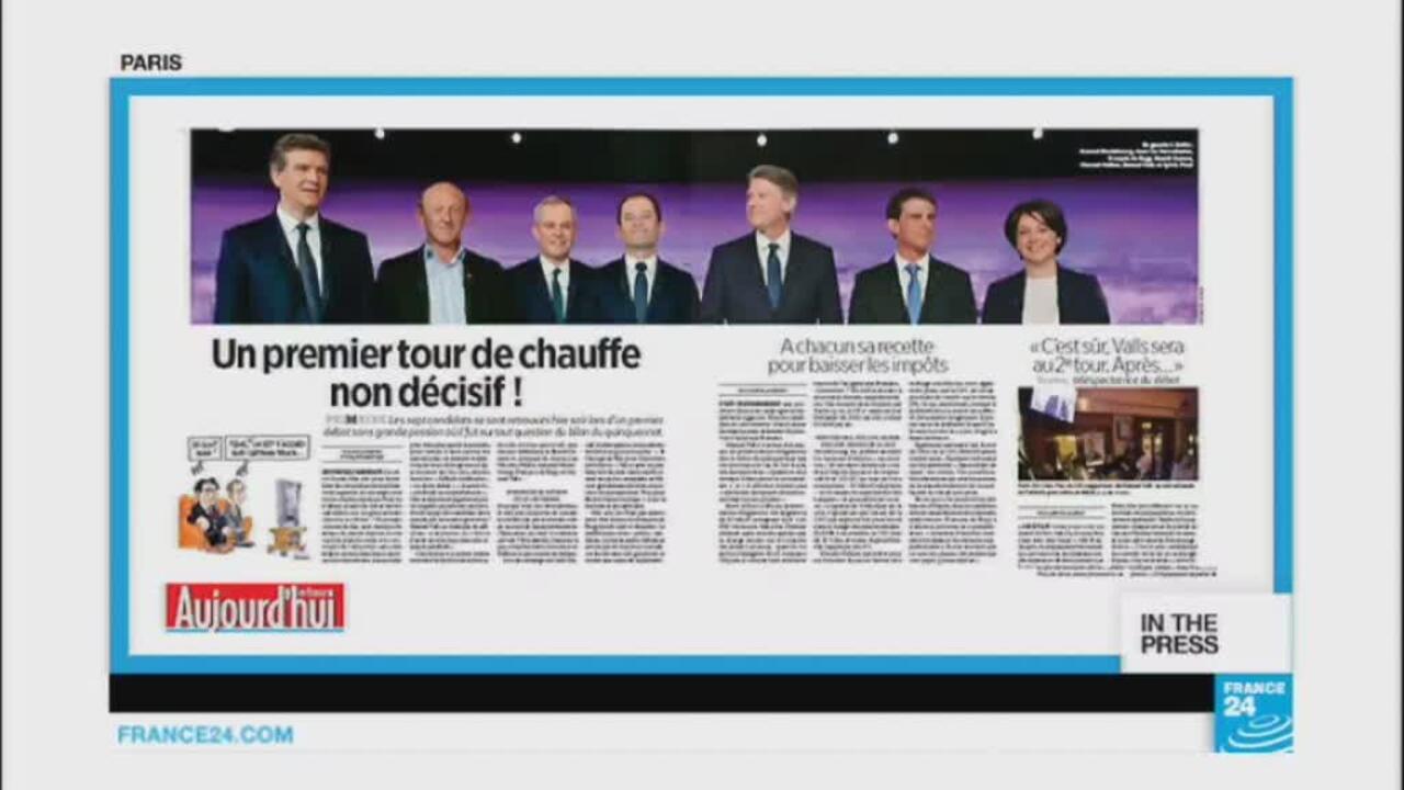 French papers react to first left-wing presidential debate and aren't ...