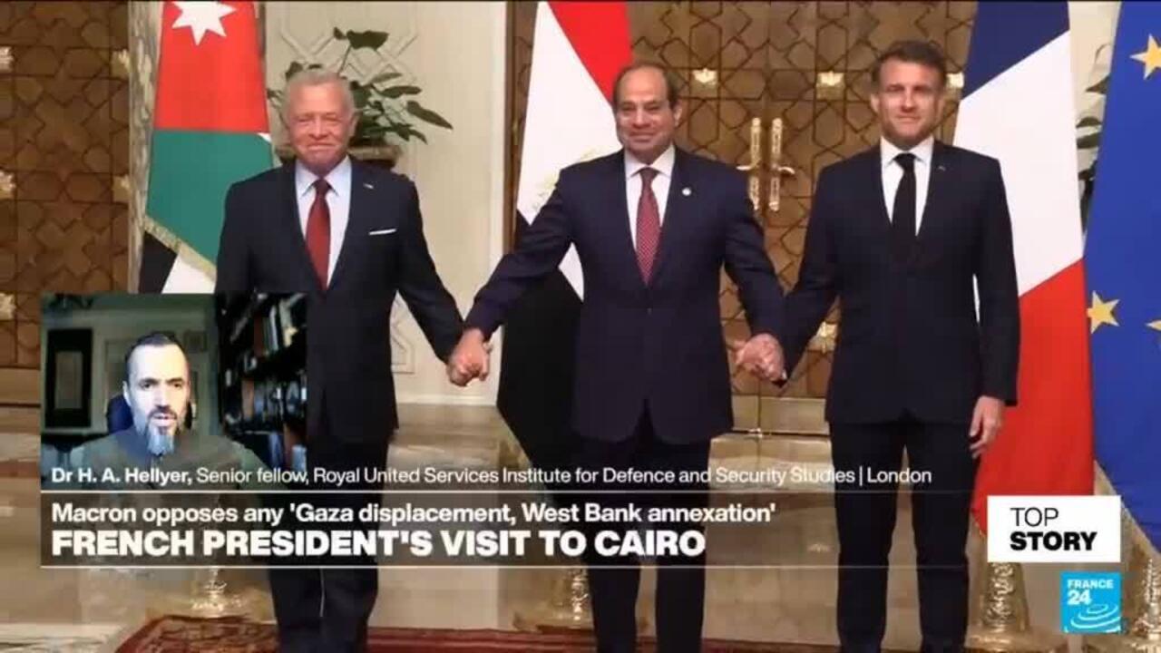 Macron representing a 'completely different view' from Trump's 'Riviera ...