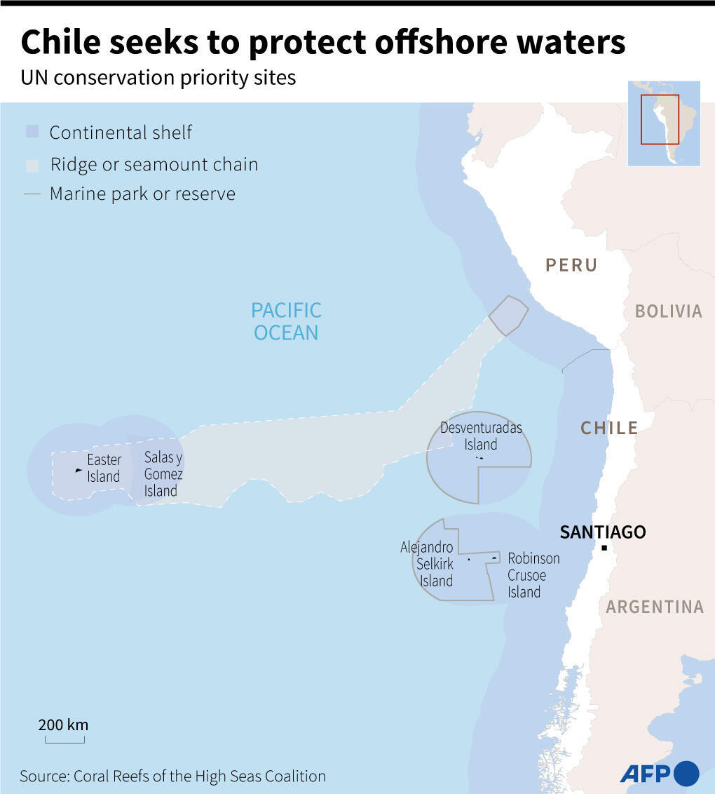 Protecting high seas off Chile's coast depends on UN vote in New York