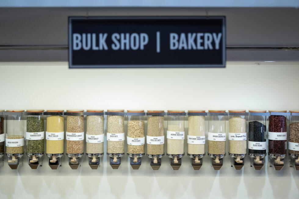 Toothpaste tablets and syrup on tap: US refill shops cut the container