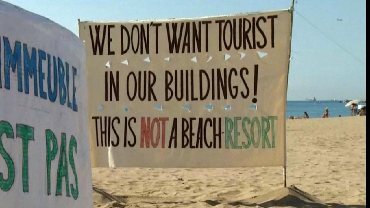 Tired of tourists: Protests highlight challenges of a changing industry ...