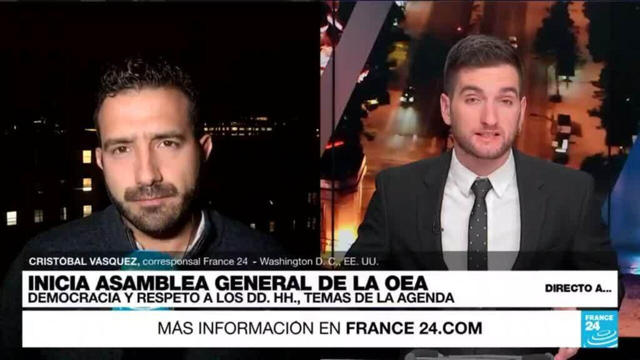 Directo a... Washington y el inicio de la edición 53 de la Asamblea General de la OEA - France 24