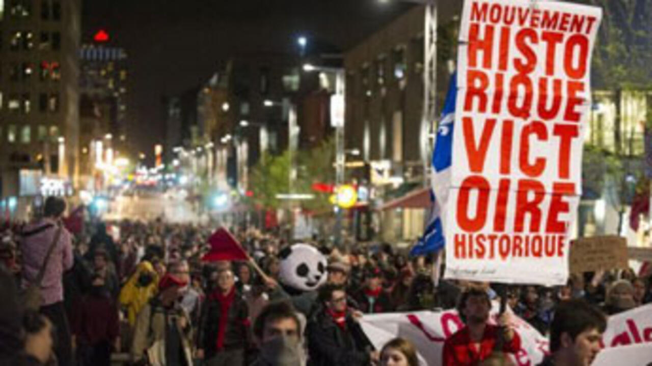 Quebec student protests win high-profile support