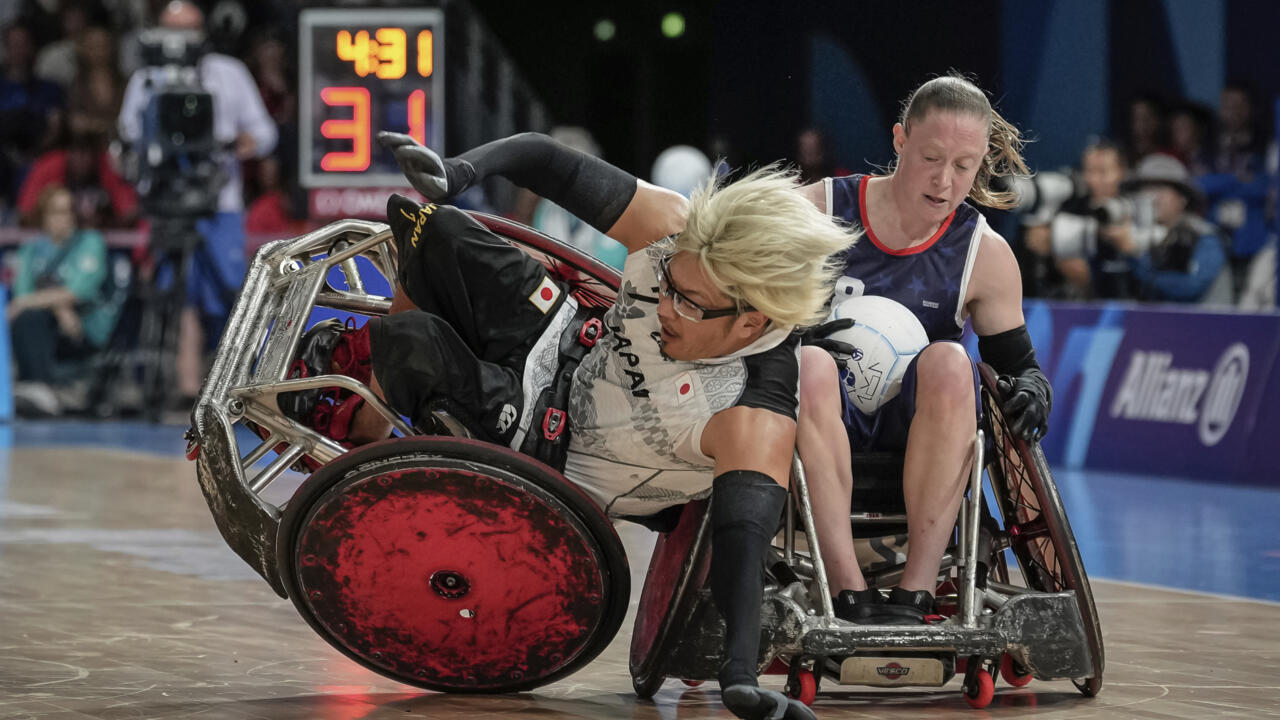 Japan overpowers US in rough-and-tumble wheelchair rugby final to win ...