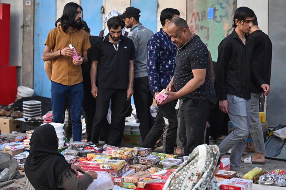 Iraqi markets a haven for pedlars escaping Iran's economic woes