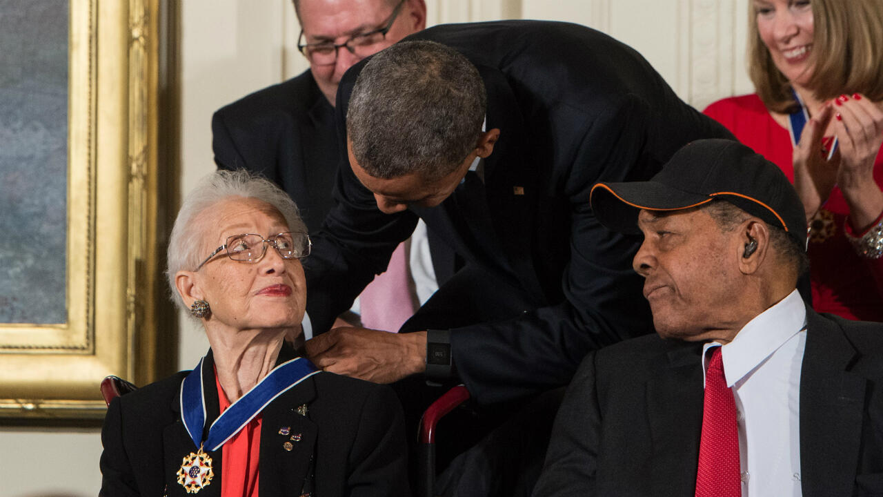NASA mathematician Katherine Johnson, who inspired the film ‘Hidden ...