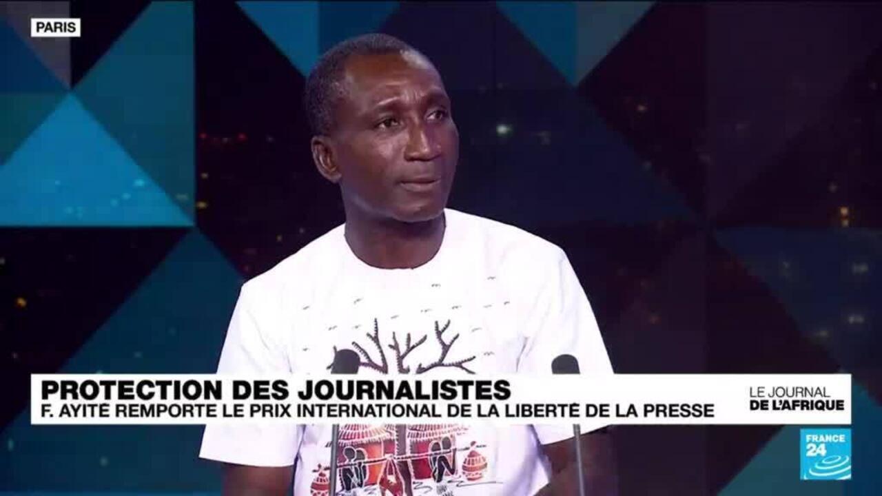 Togo : Ferdinand Ayité, lauréat du Prix international de la liberté de ...