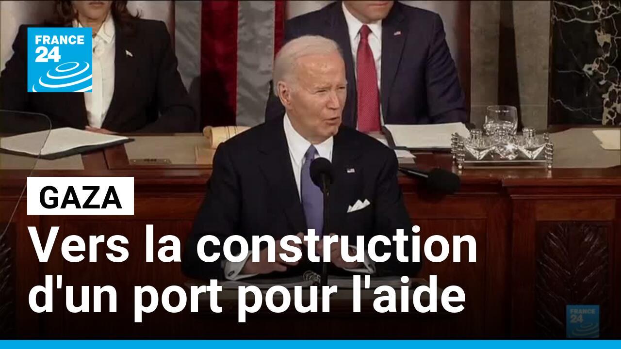 Biden ordonne à l'armée américaine d'établir un port à Gaza pour l'aide ...