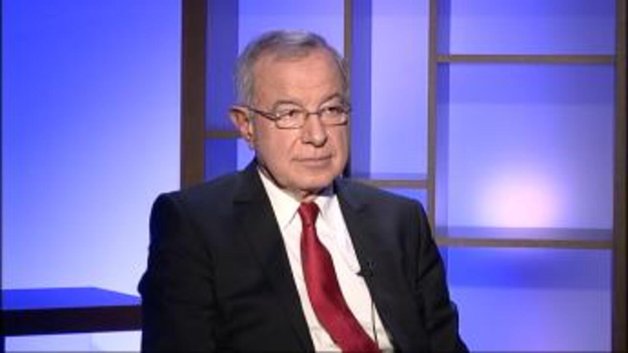 Alain Lamassoure, président de la commission des budgets du parlement ...