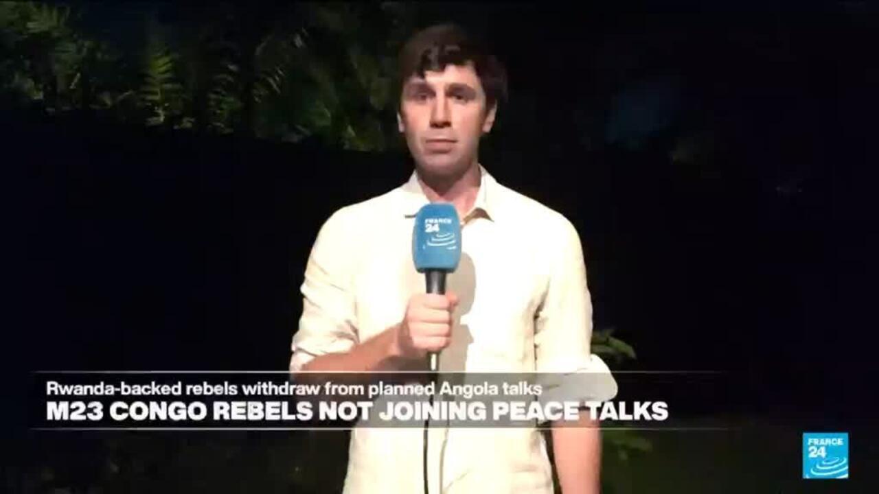 M23 rebels back out as DR Congo pushes forward with Luanda peace talks - France 24