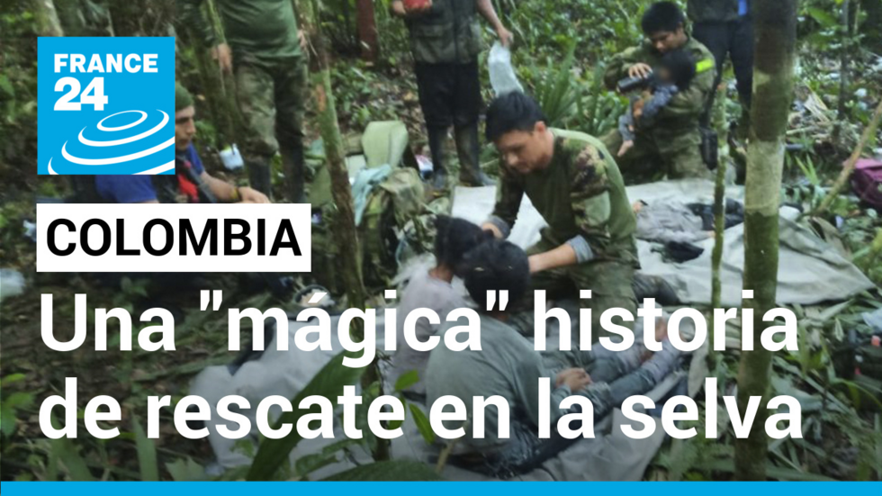 Así fue el rescate de los niños perdidos durante 40 días en la selva colombiana - Enlace